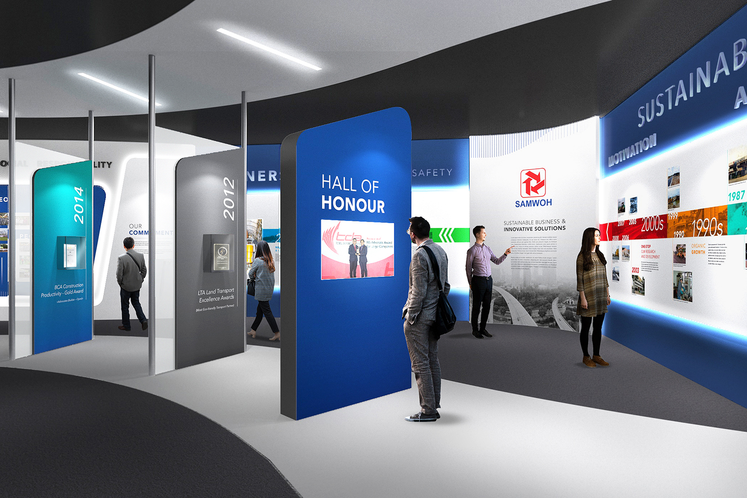 Samwoh Corporate Gallery - Dreamlabs Studio